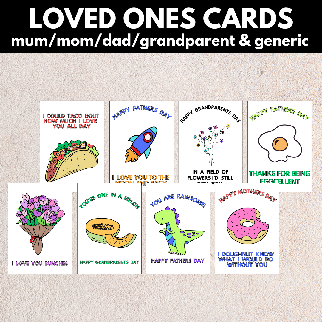 Loved Ones Cards – Teaching From The Heart