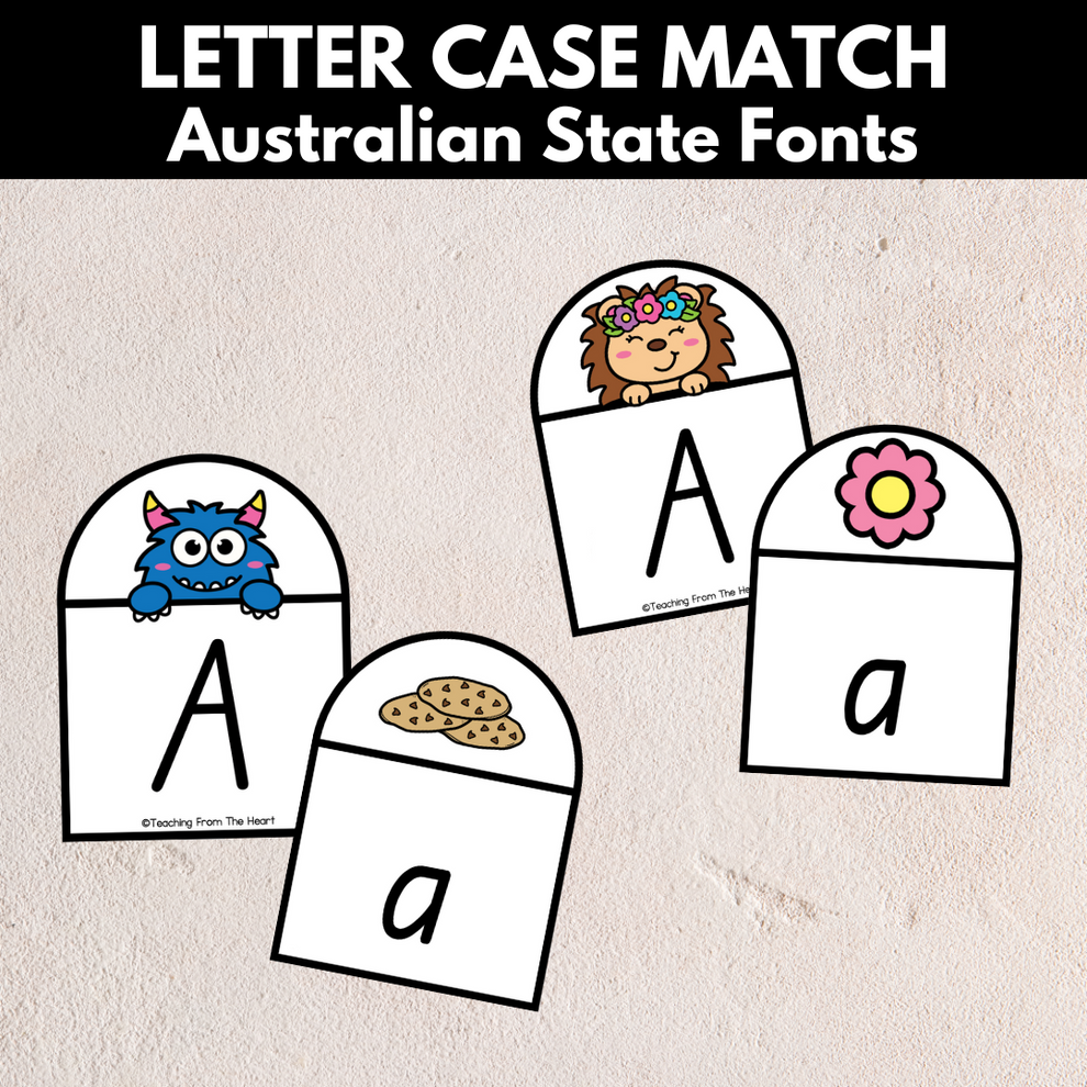 Letter Case Match – Teaching From The Heart