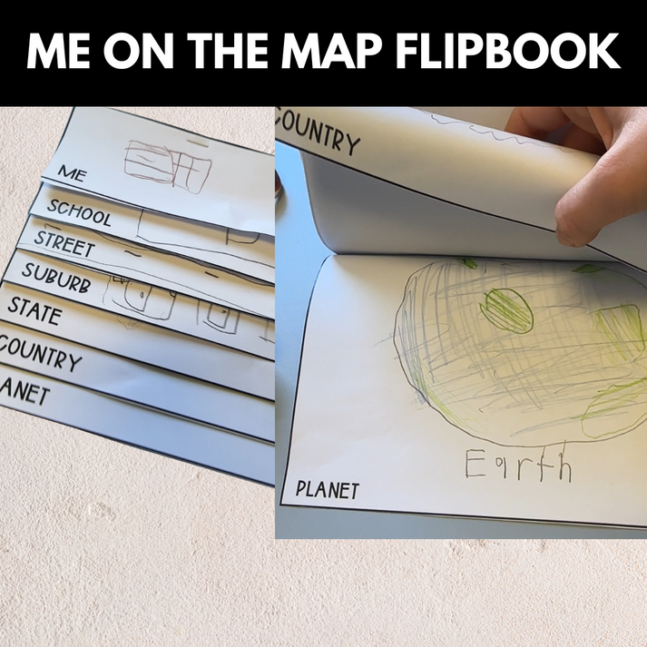 Me On The Map Flipbook – Teaching From The Heart
